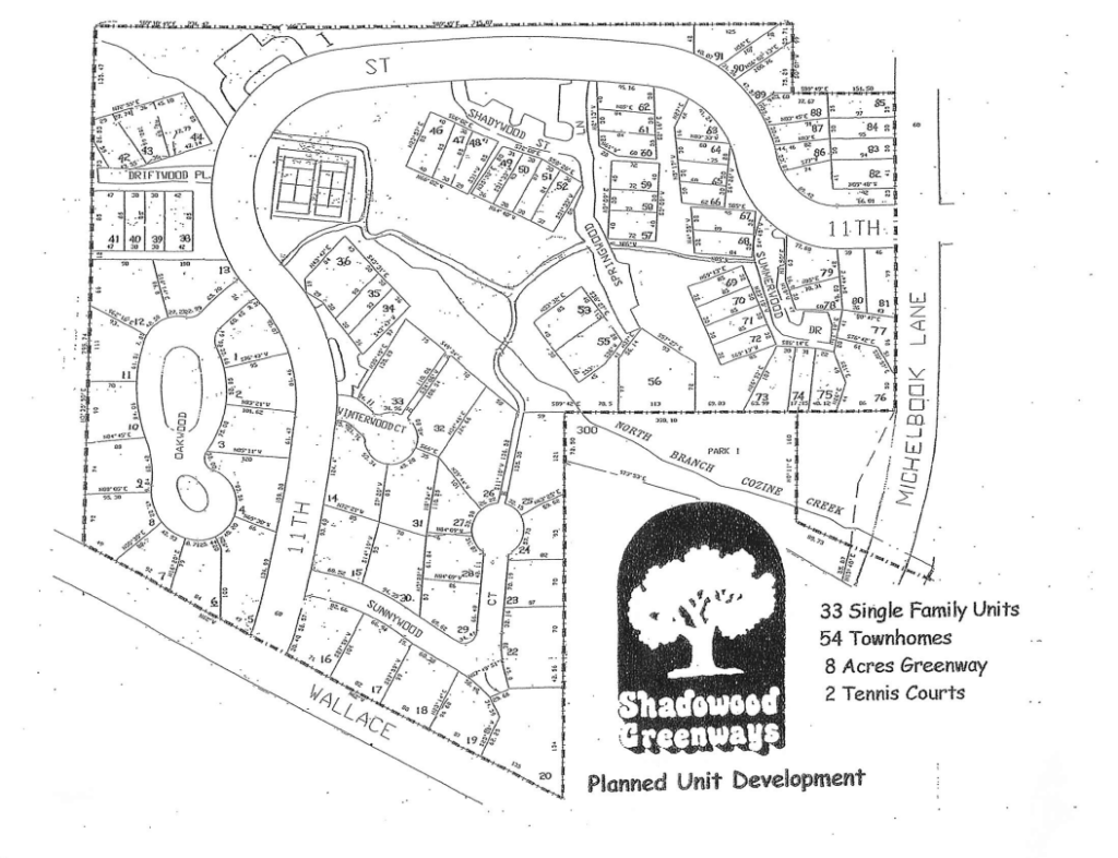 Shadowood lot map – Shadowood Greenways